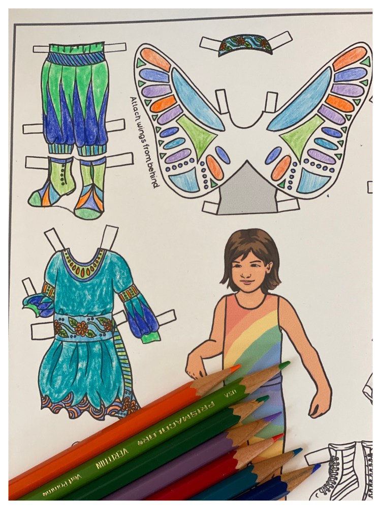 Making a Paper Doll – Carrie Schneider Author/Illustrator